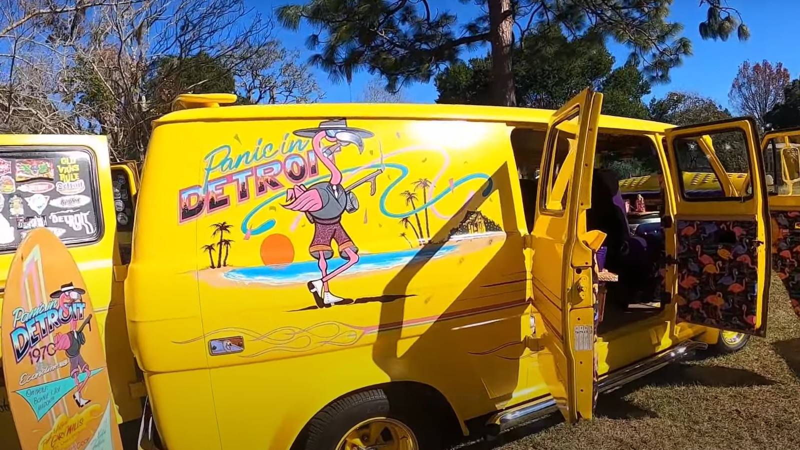 Experience A Blast From the Past With These Cool 70s Custom Vans