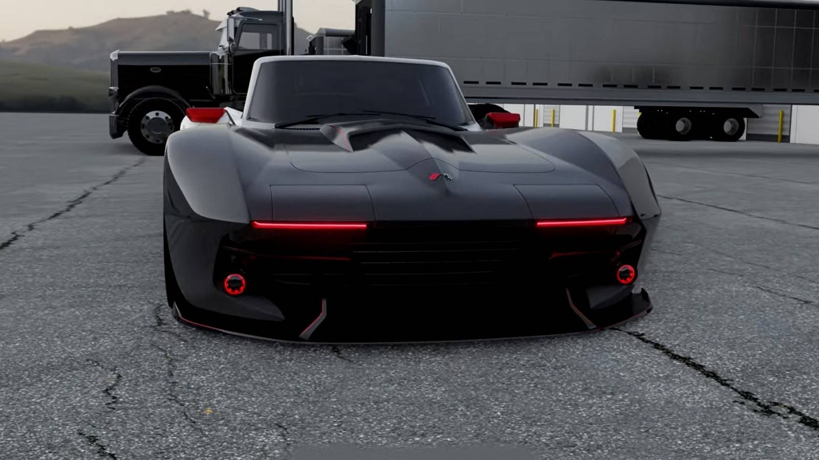 A 1967 C2 Chevrolet Corvette Stingray Gets An Unofficial Redesign