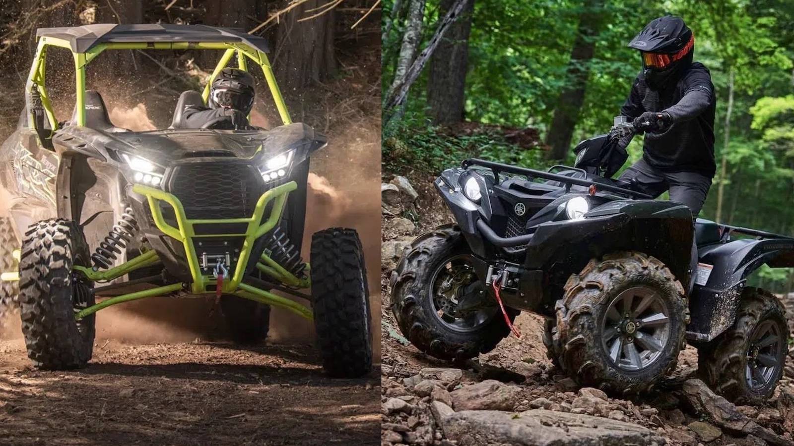 These Are The Differences Between ATVs And UTVs