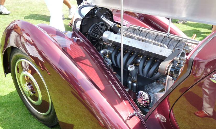 bugatti type 51 engine