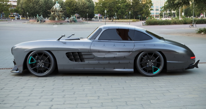The Stunning 300 SL Gullwing We Need From Mercedes-Benz