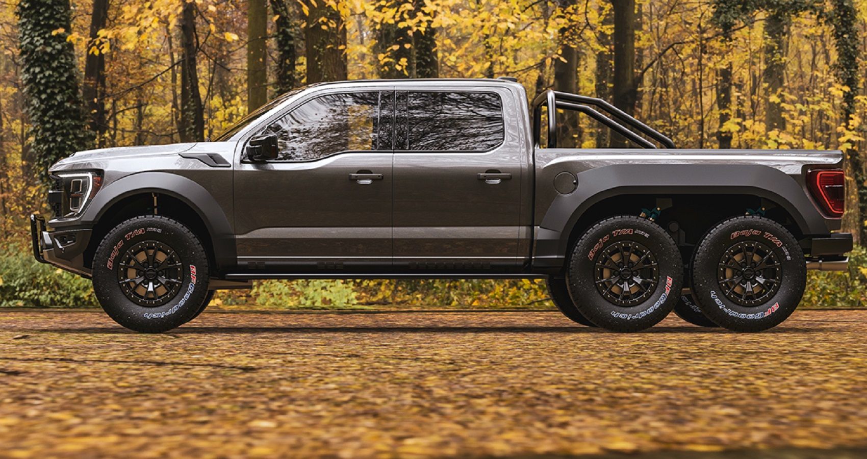 Here's Why This 2023 Ford F-150 Raptor 6x6 Concept Is The Answer To All ...