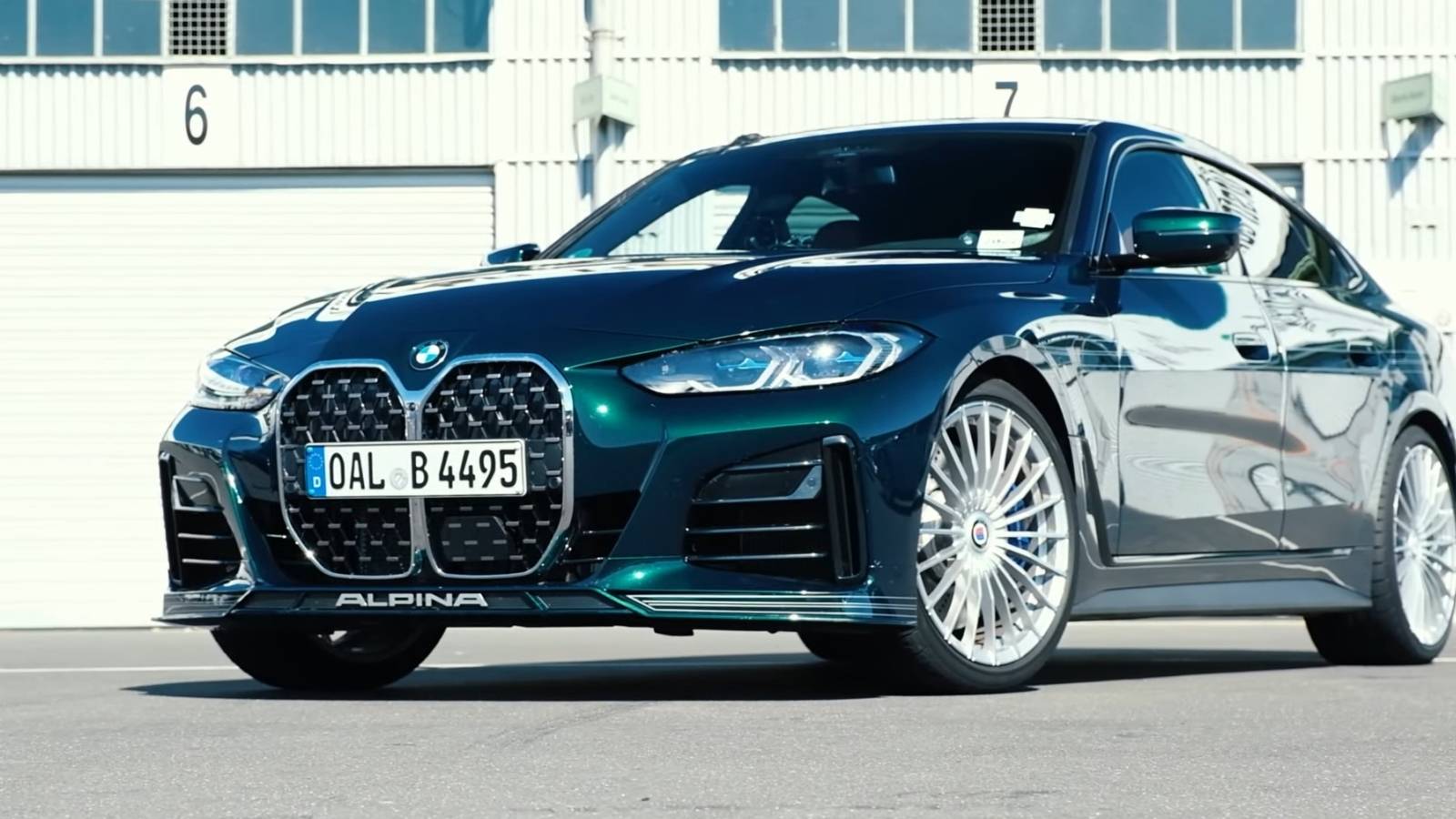 BMW Alpina B4 Gran Coupe Sets Impressive Nurburgring Lap Time