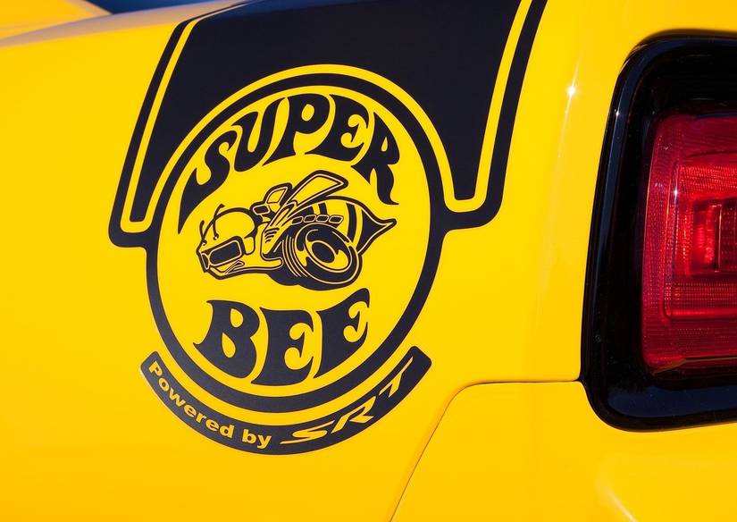 bee logo car