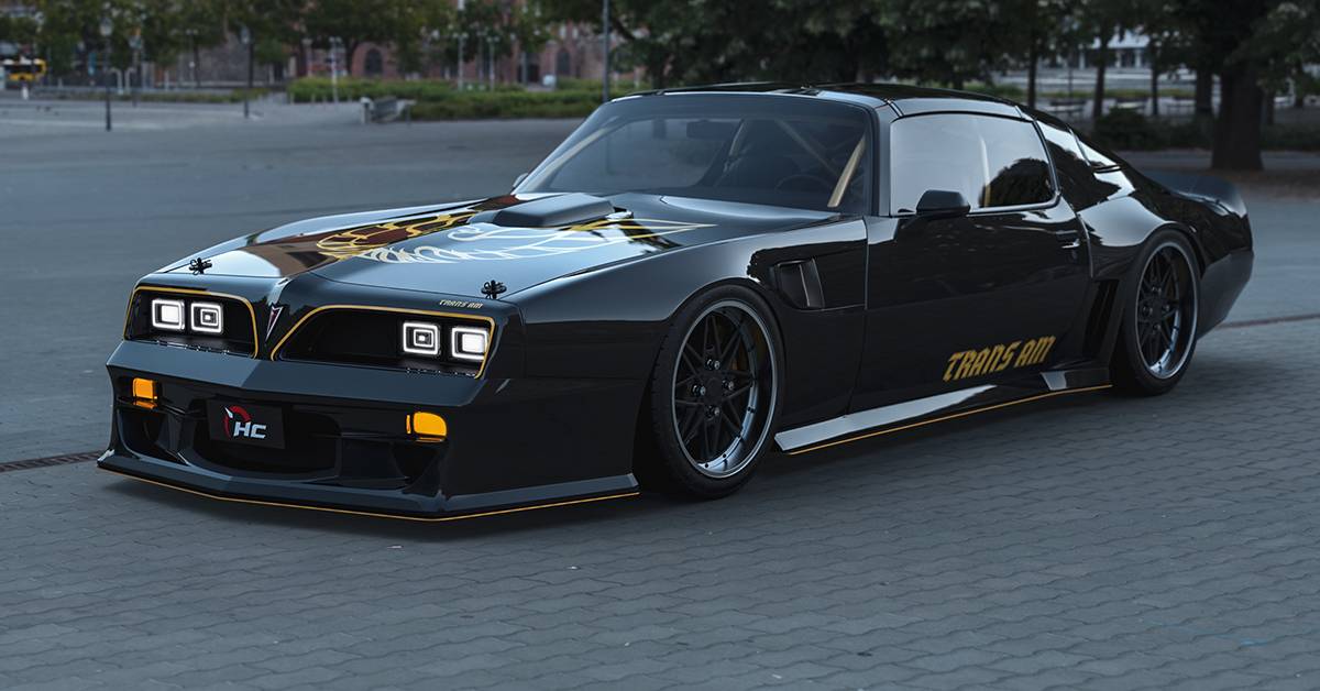 10 Reasons Why This Pontiac Firebird Trans Am Render Should Be Reality