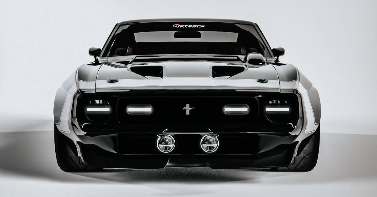 A 1971 Ford Mustang Boss 351 Restomod Like This Is A Muscle Car That ...
