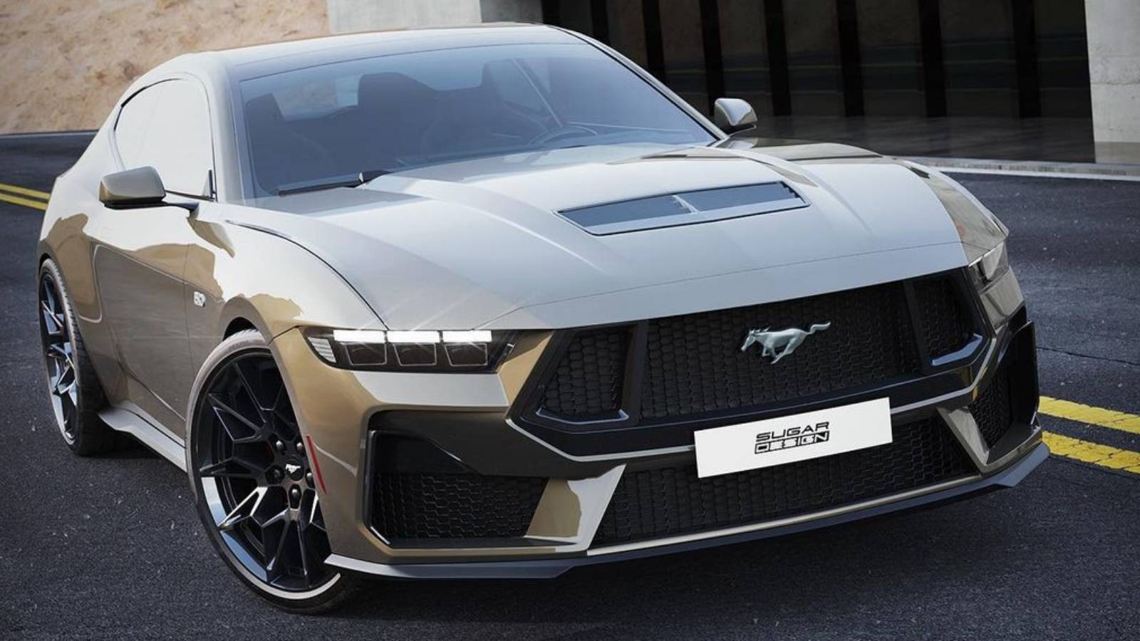 This Is What Happens When A 2024 Ford Mustang Marries A Ferrari FF