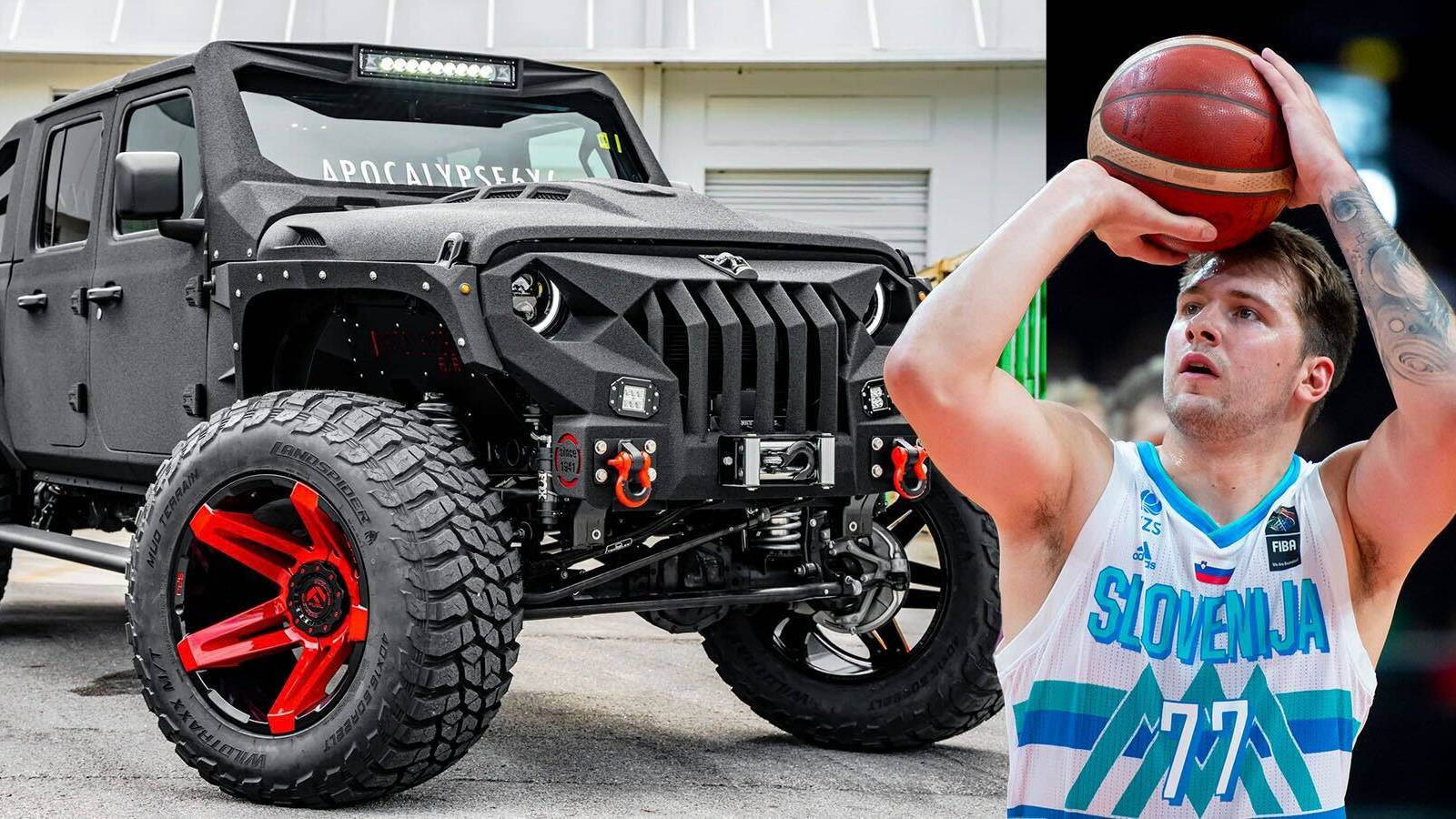Why NBA’s Luka Doncic’s New Apocalypse 6X6 Hellfire Beast Cost $250,000