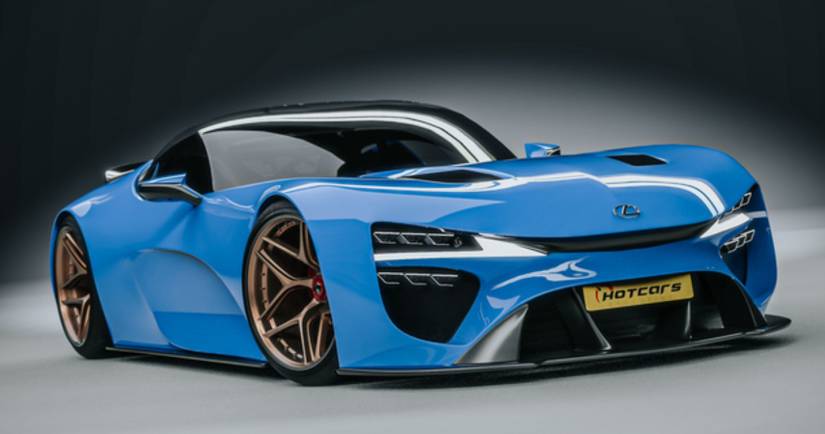 This New Lexus LFA Redesign Puts The Electricity Back Into Modern ...