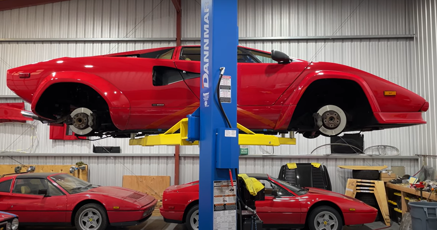 The Real Story Behind The Wrecked Lamborghini Countach From The Wolf Of ...