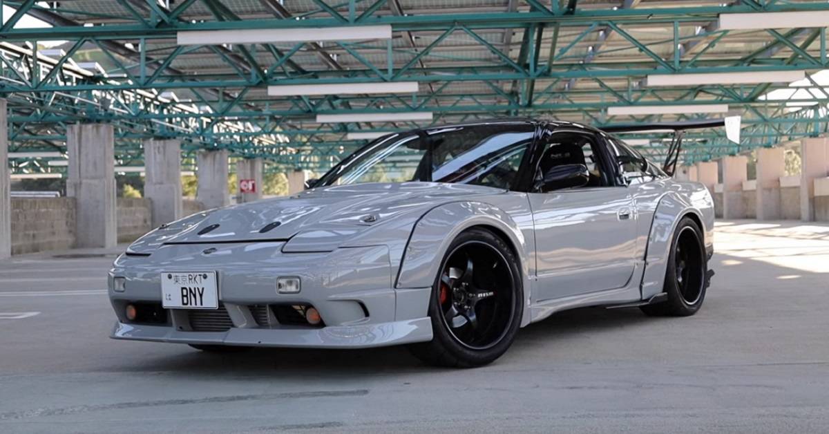 This 1,100-HP 2JZ Swapped Nissan 240SX Is Tearing Up The Streets Of L.A.