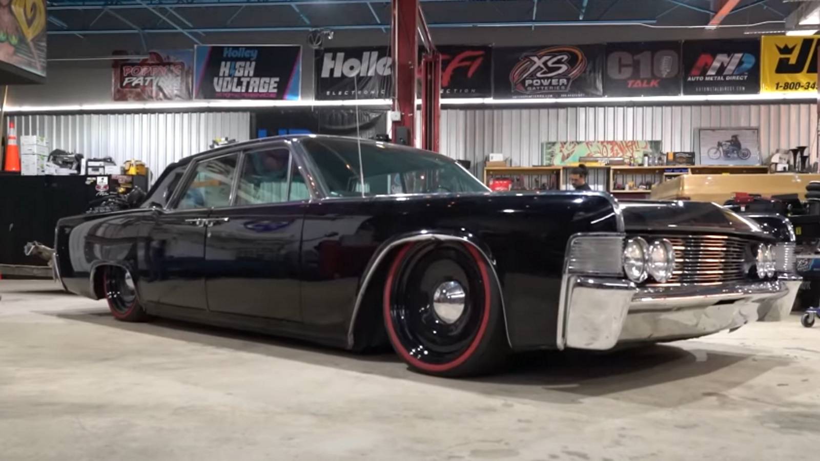 This 1965 Lincoln Continental Goes From Bad To Evil With A Godzilla V8 ...