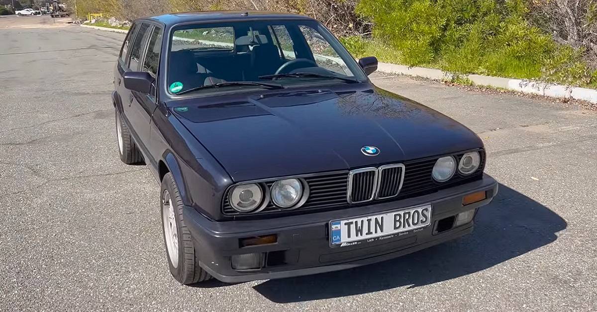 Here’s What Doug DeMuro Thinks Of The BMW 3 Series E30 Touring