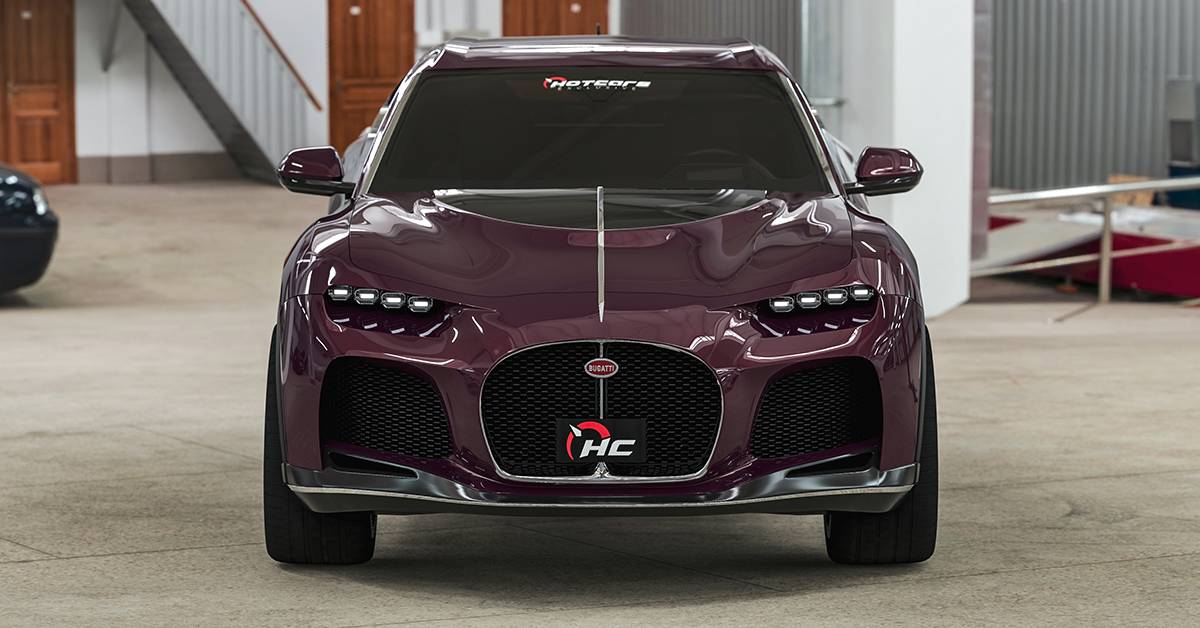 Bugatti's SUV Is A Stylish Cross Between The Chiron And The Lamborghini ...