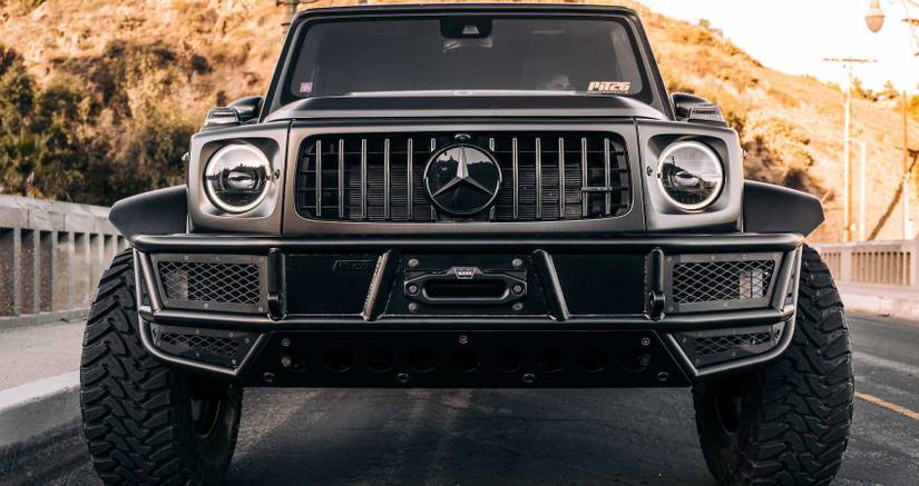 This Custom Mercedes G63 Pickup Truck Is Designed For Extreme Performance