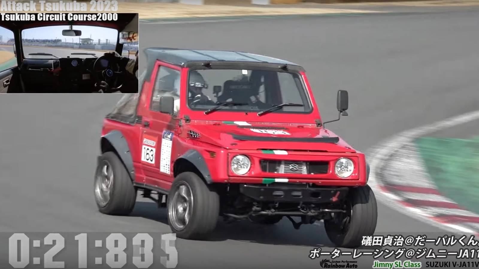 Watch These Suzuki Jimny SUVs Break Stereotypes On The Racetrack