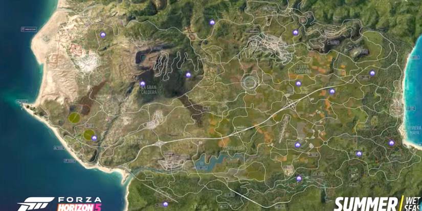 Forza Horizon 5: Barn Finds Map And Hidden Car Locations