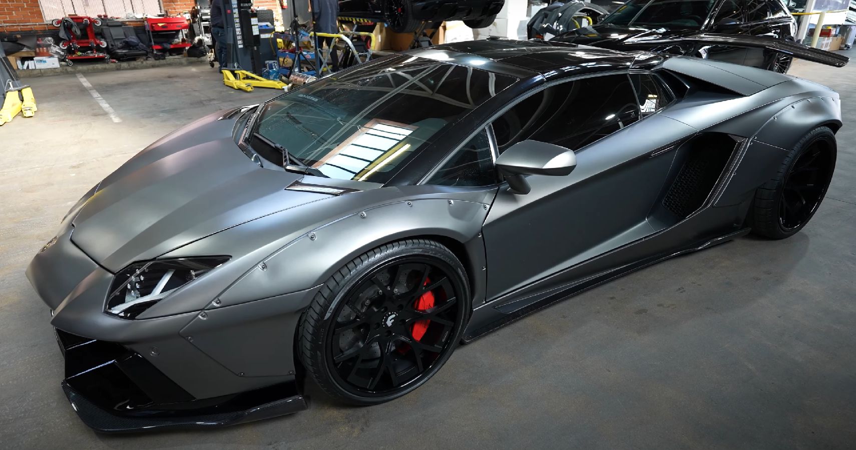 This Incredible Widebody Lamborghini Aventador Returns To RDB LA