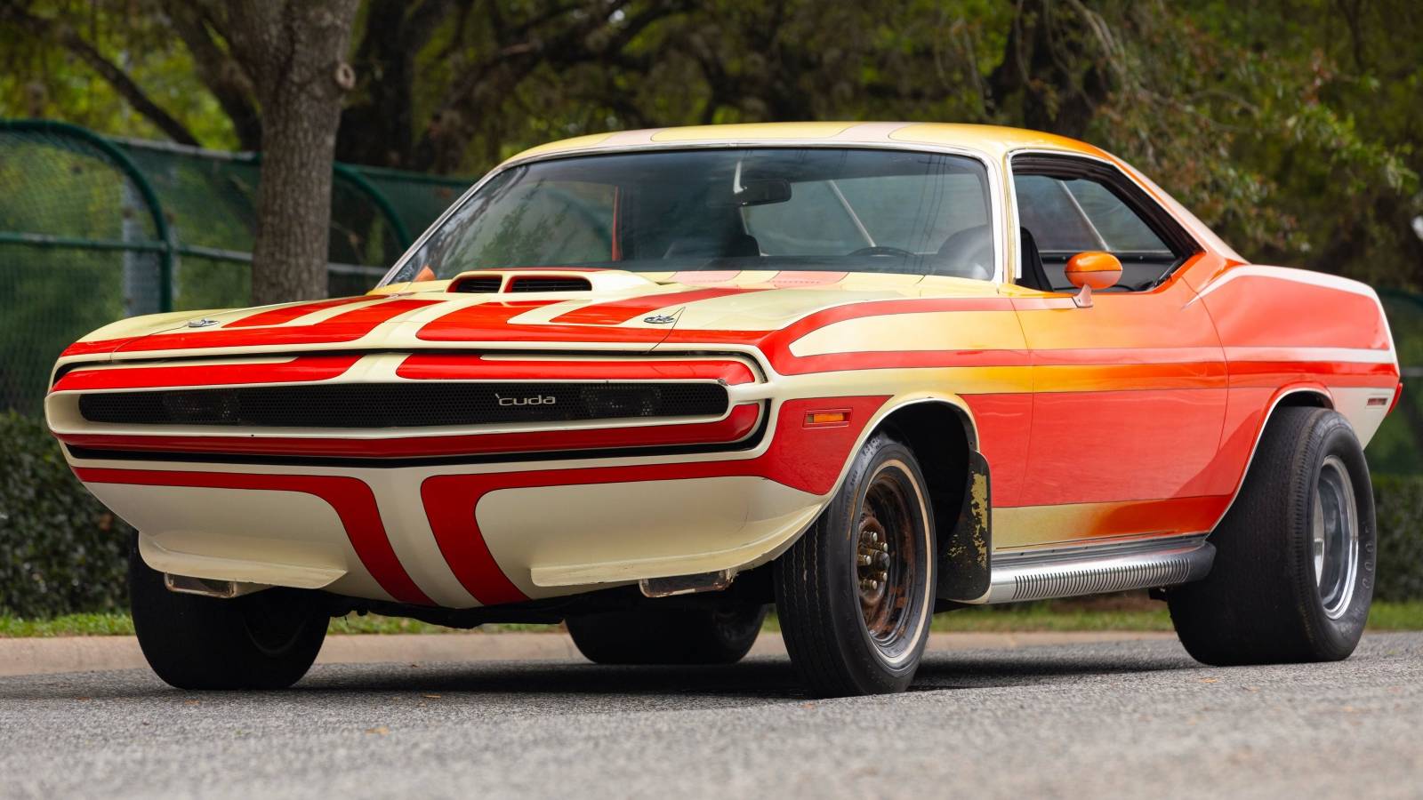 This 1970 Plymouth Cuda Rapid Transit Is A Real Life Hot Wheels Classic