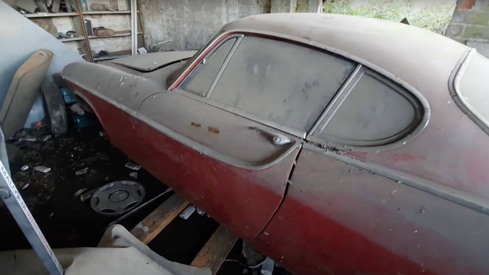 This Abandoned Volvo P1800 Barn Find Still Has Life Left In It