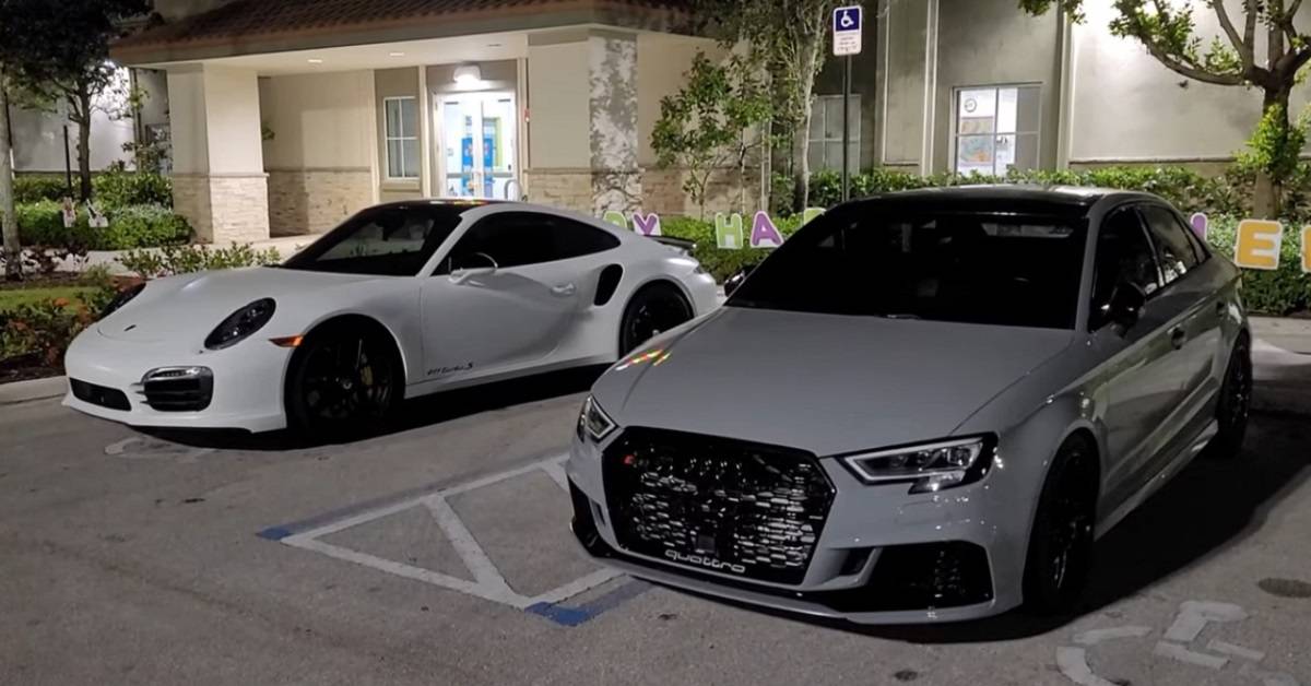 This Built Audi RS3 Is Now Officially A Porsche 911 Turbo Slayer