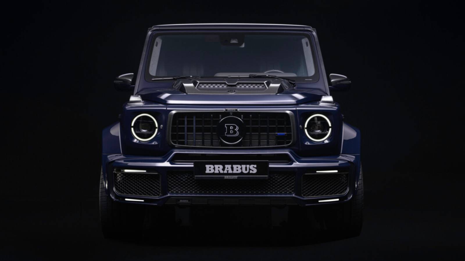 This Deep Blue Brabus-Tuned Mercedes-AMG G63 Comes With The Ultimate ...