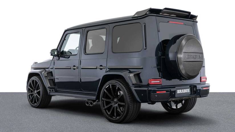This Deep Blue Brabus-Tuned Mercedes-AMG G63 Comes With The Ultimate ...