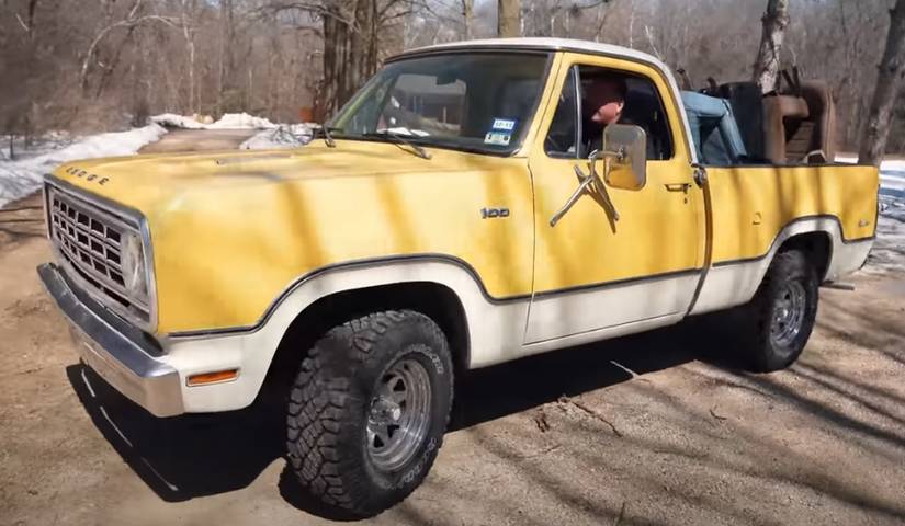 An Ultra-Rare Dodge D100 Power Wagon Pickup Is The Star In Dennis ...