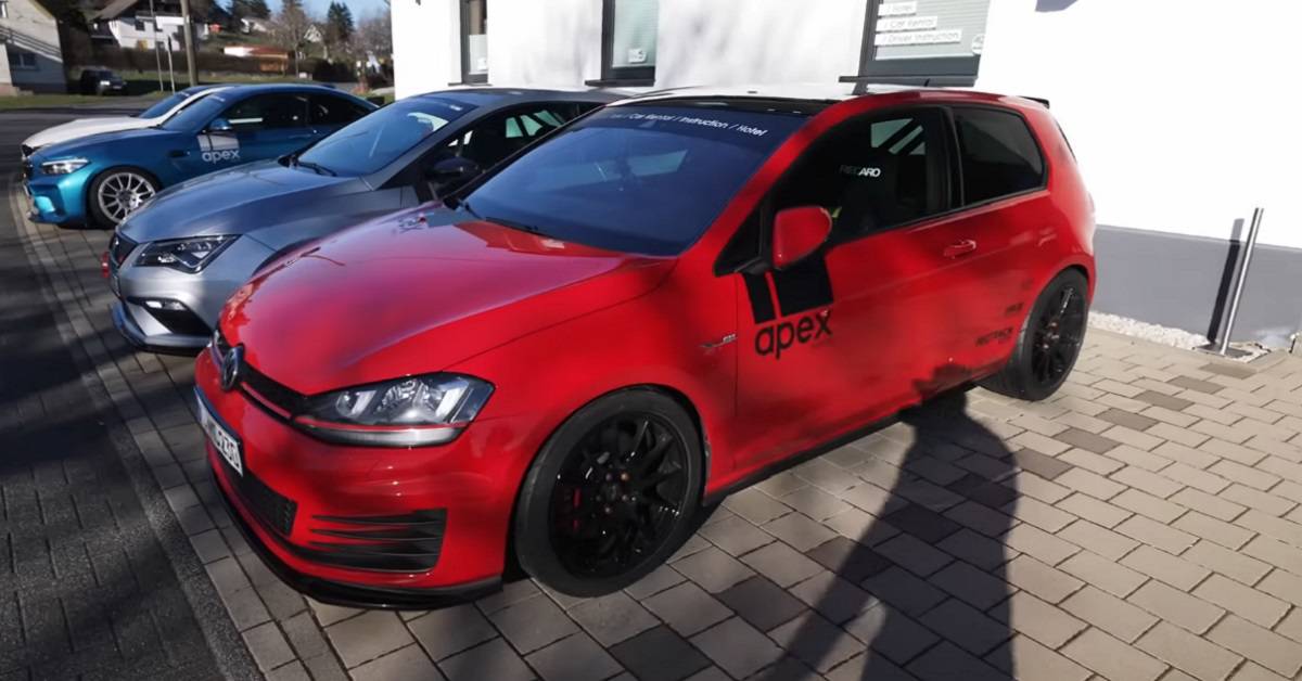 Watch This Apex-Built Volkswagen GTI Scorch The Nürburgring Track