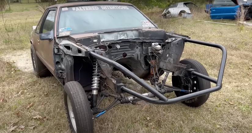 Check Out This Ford Mustang Fox Body That's Stripped And Ready For ...