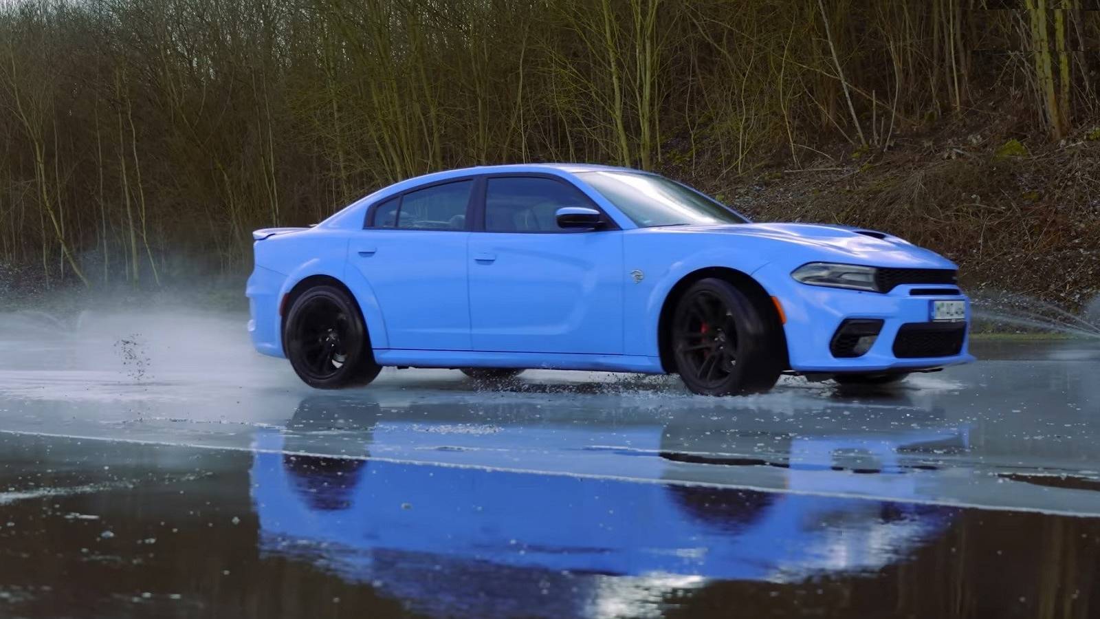See The Charger Hellcat Testing On The Nurburgring's Secret Sister Track