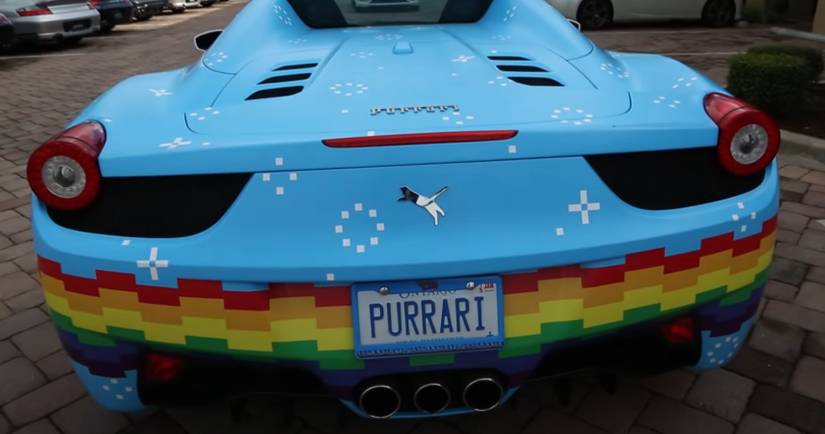 The Real Reason Ferrari Sued Deadmau5 Over His Customized Purrari 458