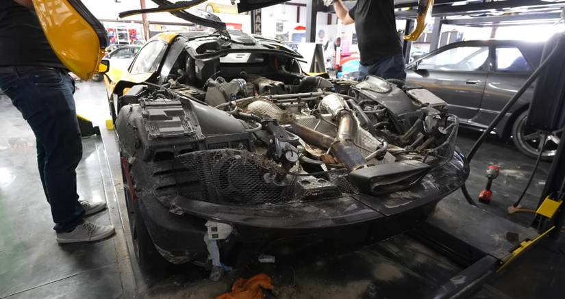 Infamous Flooded $2 Million McLaren P1’s True Hidden Damage Finally ...