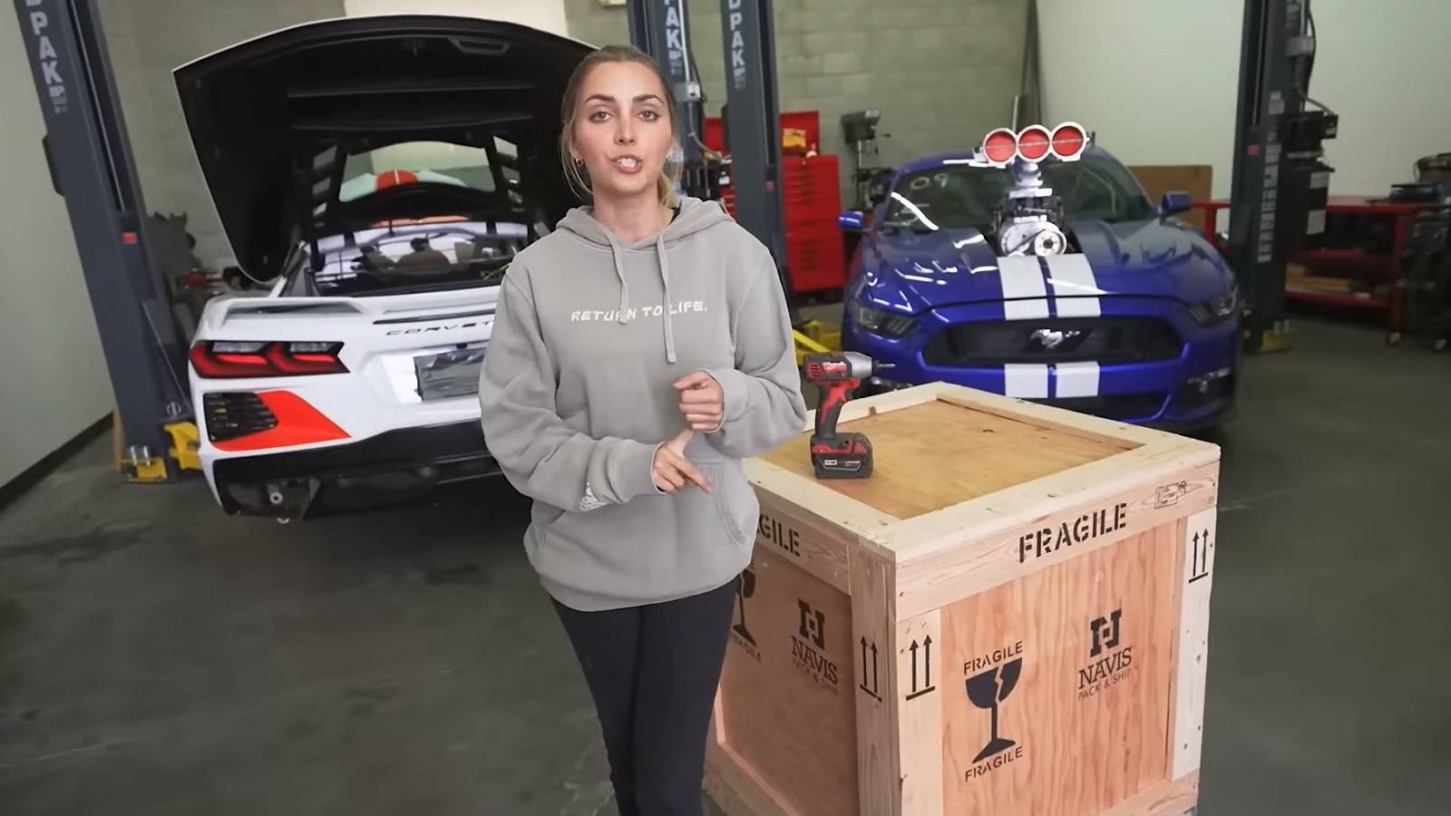 Emelia Hartford Is Back To Chase Records With Her Modified C8 Chevrolet ...