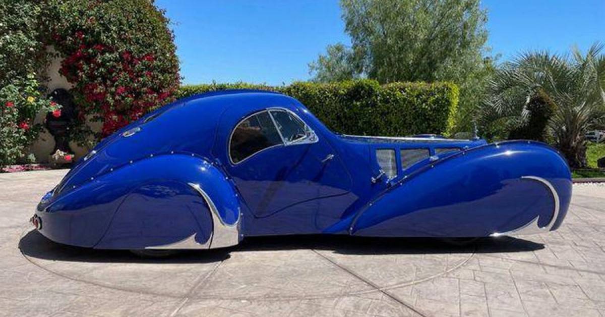 This Gorgeous Bugatti Type 57SC Atlantic Is An American Sports Car ...