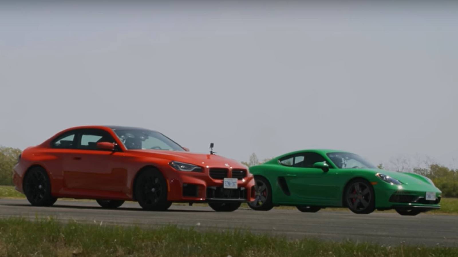 Watch A Porsche Cayman 718 GTS 4.0 And A BMW M2 Scramble For Racing ...