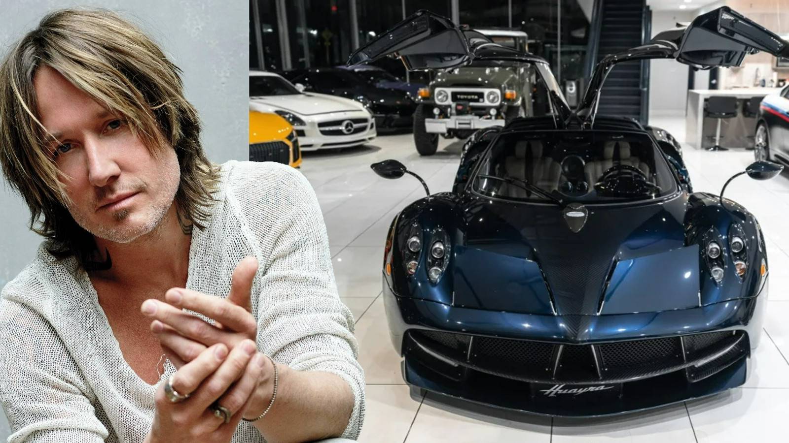 A Closer Look at Keith Urban's Amazing And Rare 2014 Pagani Huayra