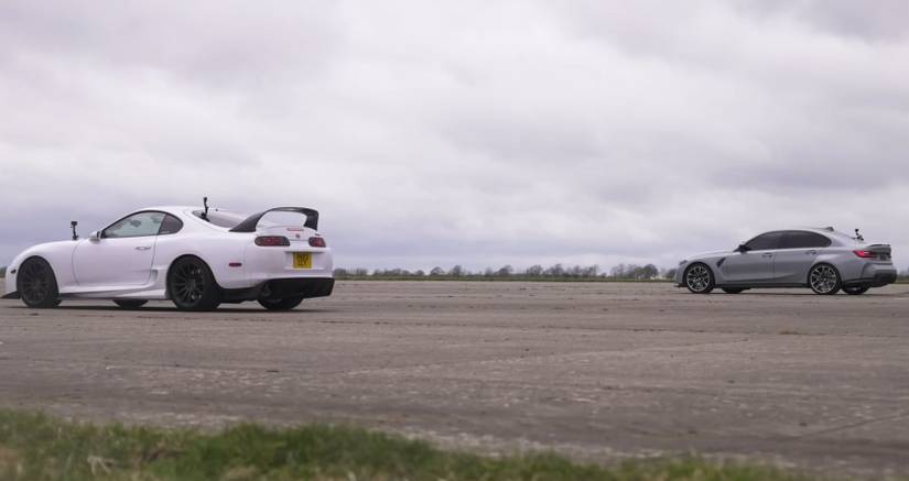 Watch A Toyota Supra Mk4 Teach A BMW M3 A Lesson About Horsepower
