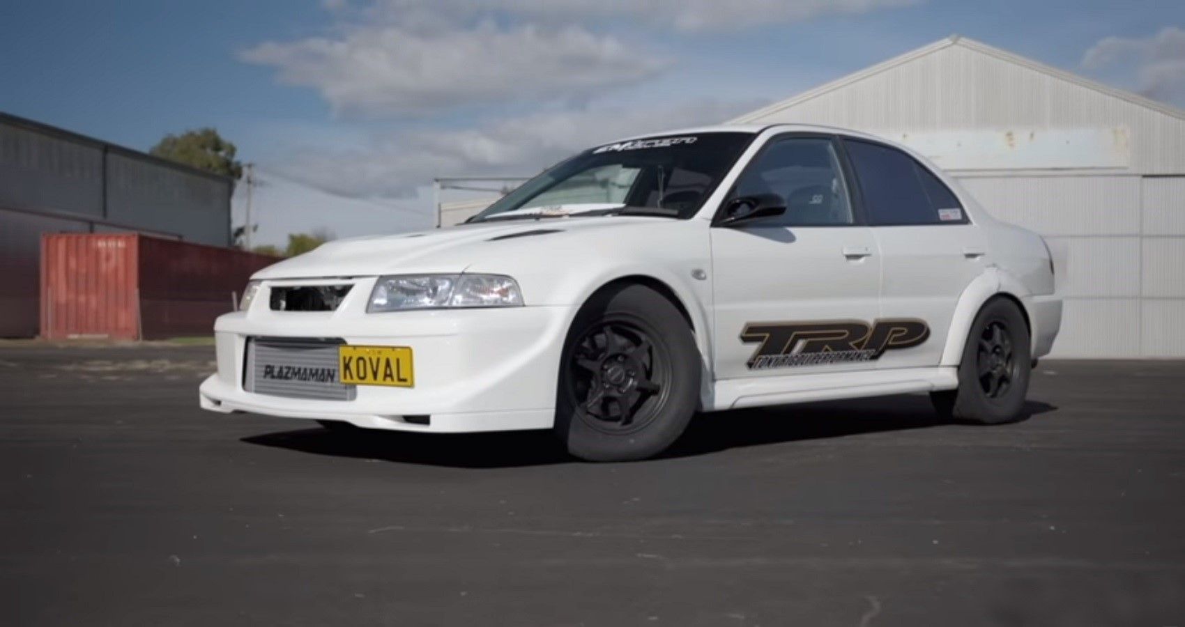The Rarest Mitsubishi Evo Ever Is A Rally Car With License Plates