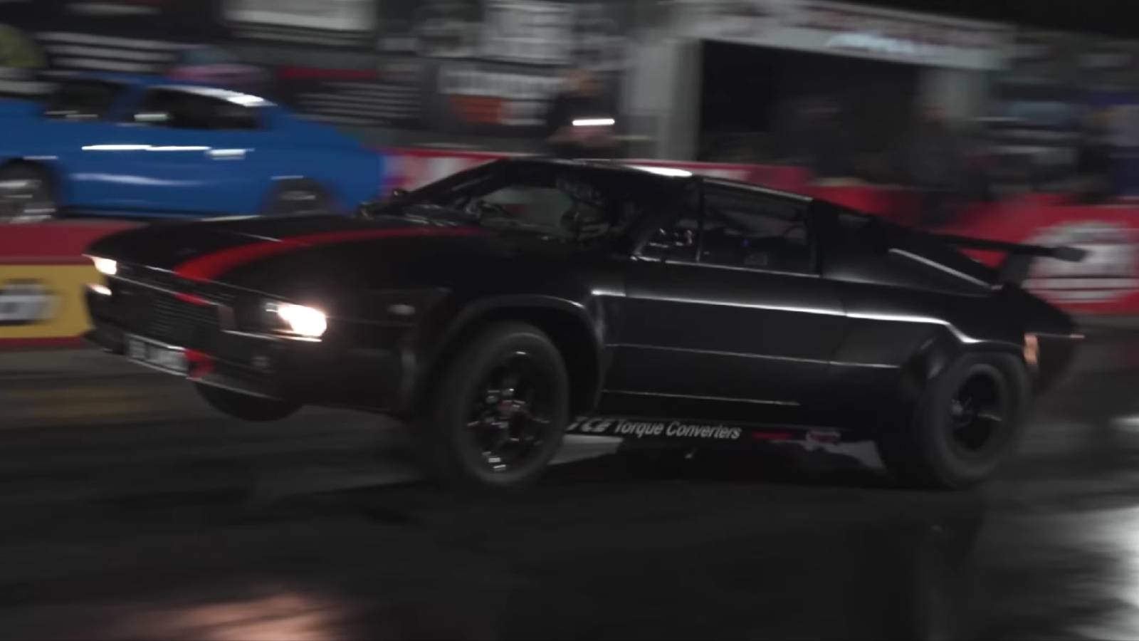 This Turbo LS-Swapped Lamborghini Jalpa Pulls Wheelies And Devours ...