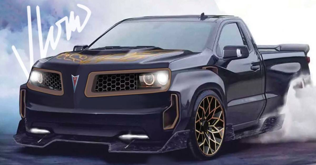 Bandit Pontiac Trans Am Looks Like A Beast In Sports Truck Digital Makeover