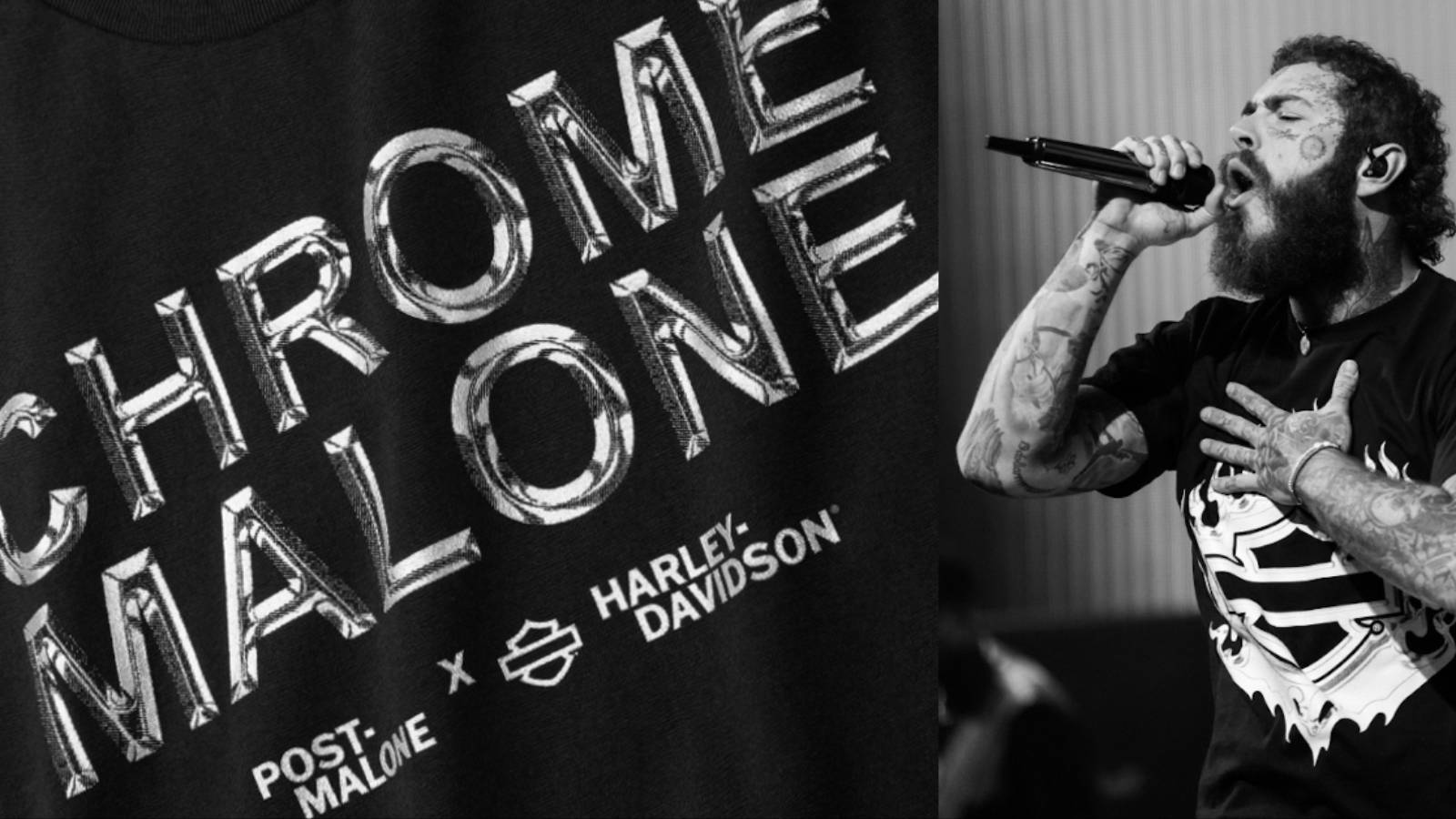 Post Malone & Harley-Davidson Announce Clothing Line Collaboration