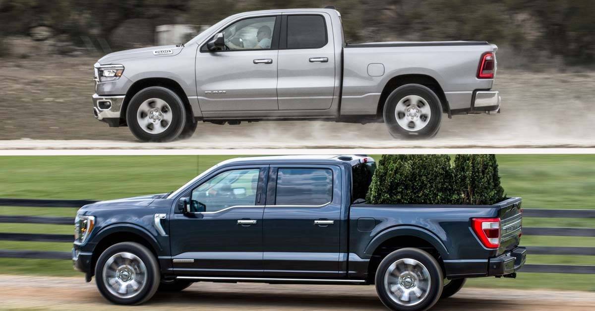 2023 Ram 1500 Vs. 2023 Ford F-150 Comparison: Here's How The Popular ...