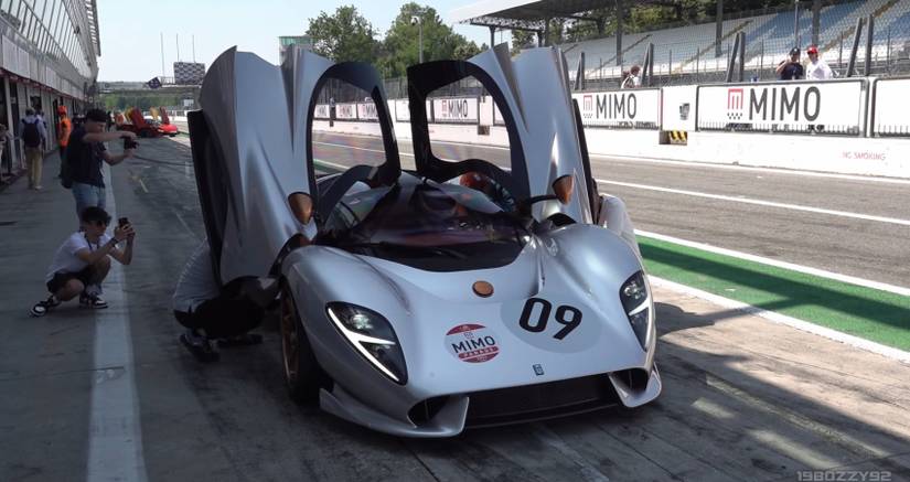 Watch The Last V12-powered De Tomaso P72 Scream Around The Monza Circuit