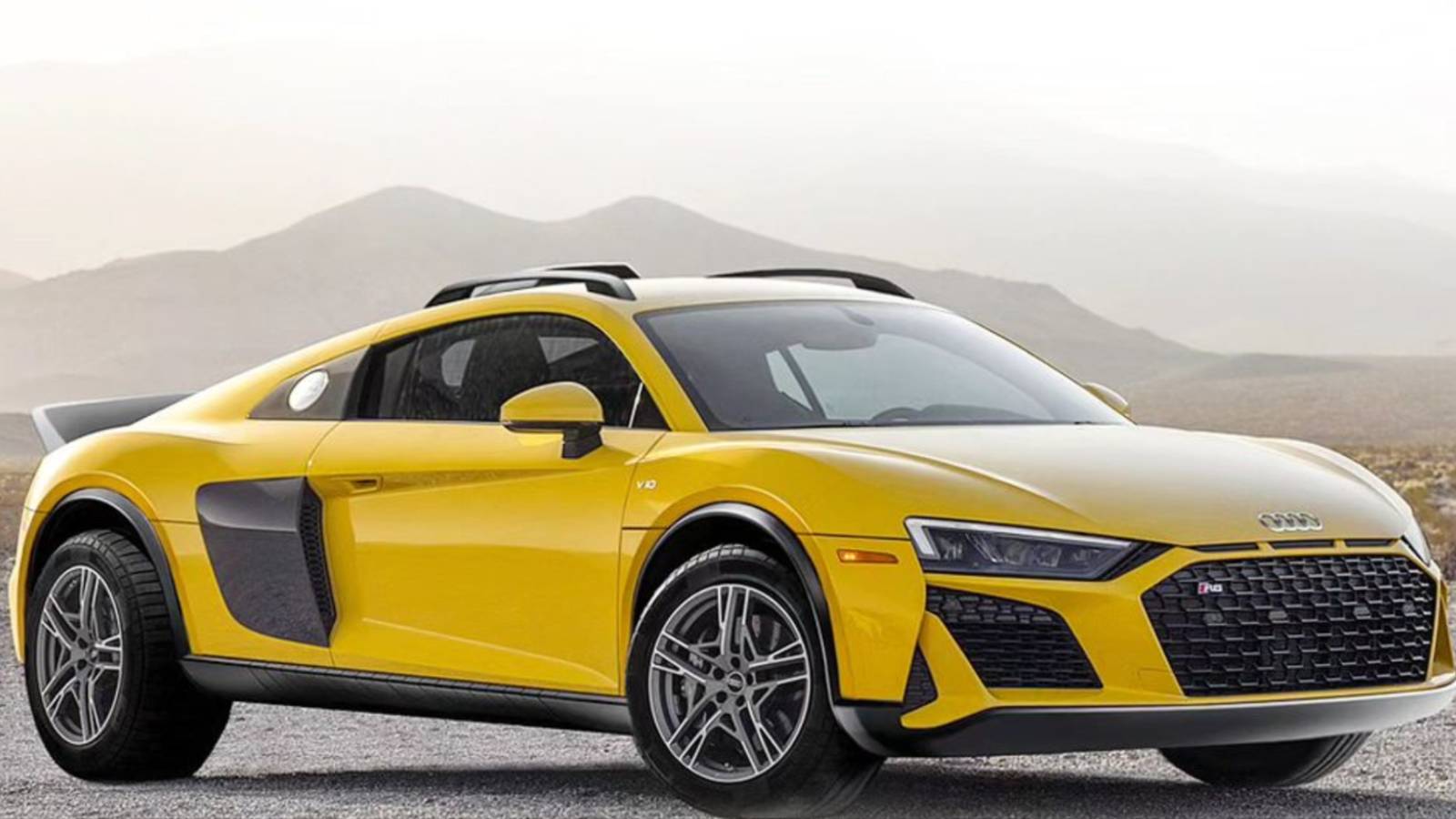 An Audi R8 V10 "Sterrato" Arrives Digitally, Could Take On Lamborghini ...