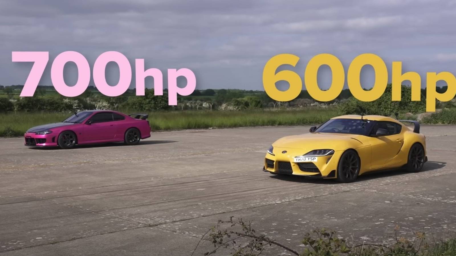 Watch These Tuned Japanese Sports Coupes Race: 600-HP Supra Vs 700-HP ...