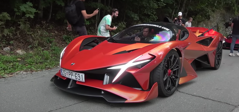 Watch The Apollo Intensa Emozione's First Nürburgring Lap Ever