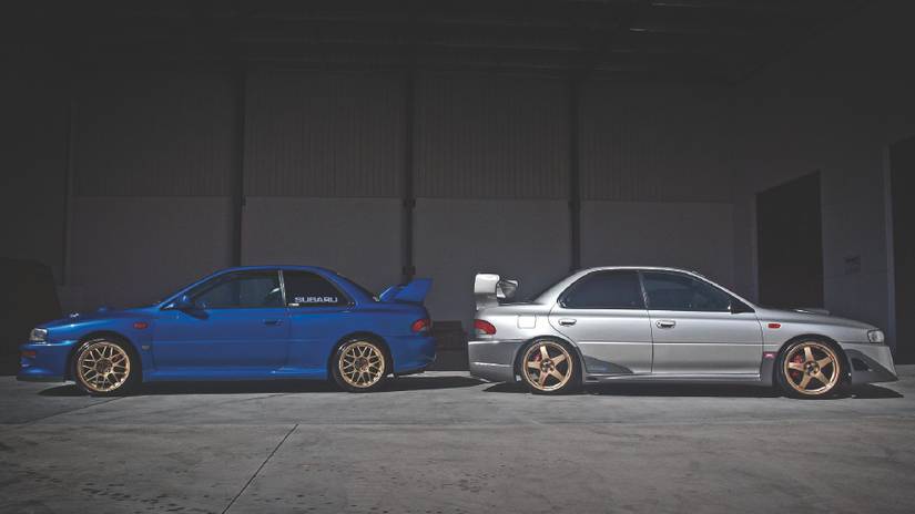 This Subaru WRX STI Is Even More Rare Than The 22B