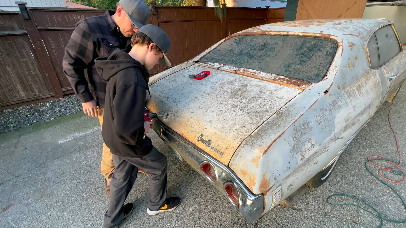 Barn Find Chevy Chevelle Gets New Lease On Life Thanks To Father-Son Duo