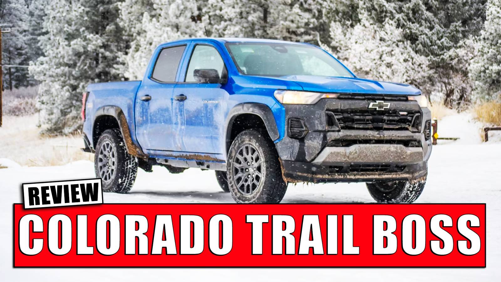 2024 Chevrolet Colorado Trail Boss Review: A Goldilocks Off-Roader